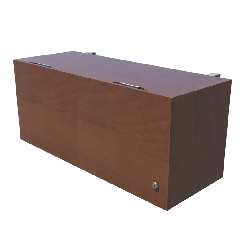 Venta de Librero Colgante con Cerradura Melamina 652 Línea Italia